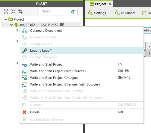 Tutorial First Program With Phoenix Contacts Plcnext Platform Plcee