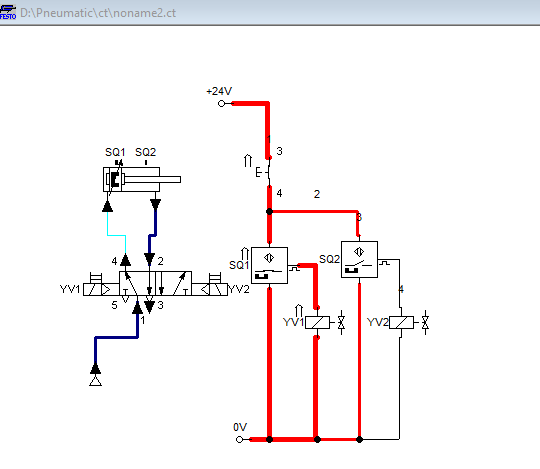 Electro-Pneumatic Circuit Creation and Simulation Using FluidSIM – PLCEE