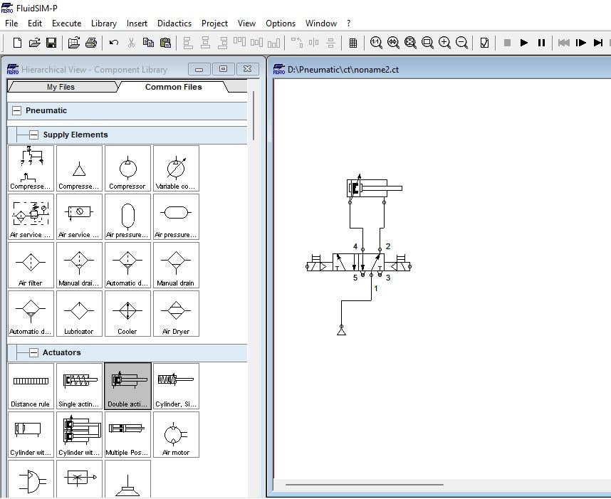 Electro-Pneumatic Circuit Creation and Simulation Using FluidSIM – PLCEE