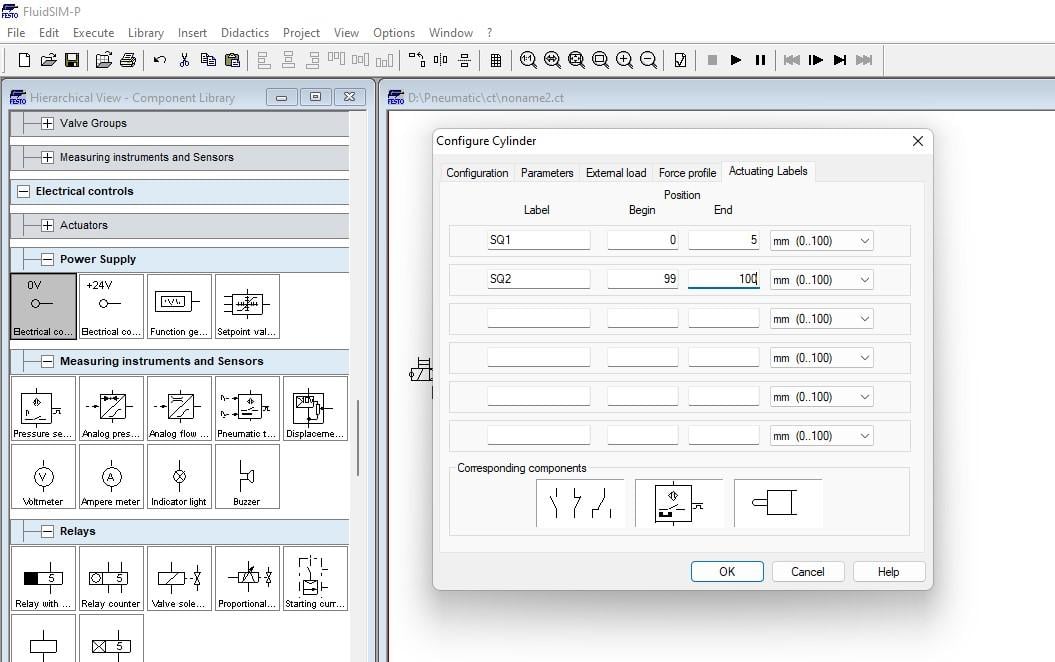 Electro-Pneumatic Circuit Creation and Simulation Using FluidSIM – PLCEE