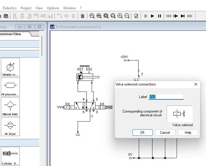 Electro-Pneumatic Circuit Creation and Simulation Using FluidSIM – PLCEE